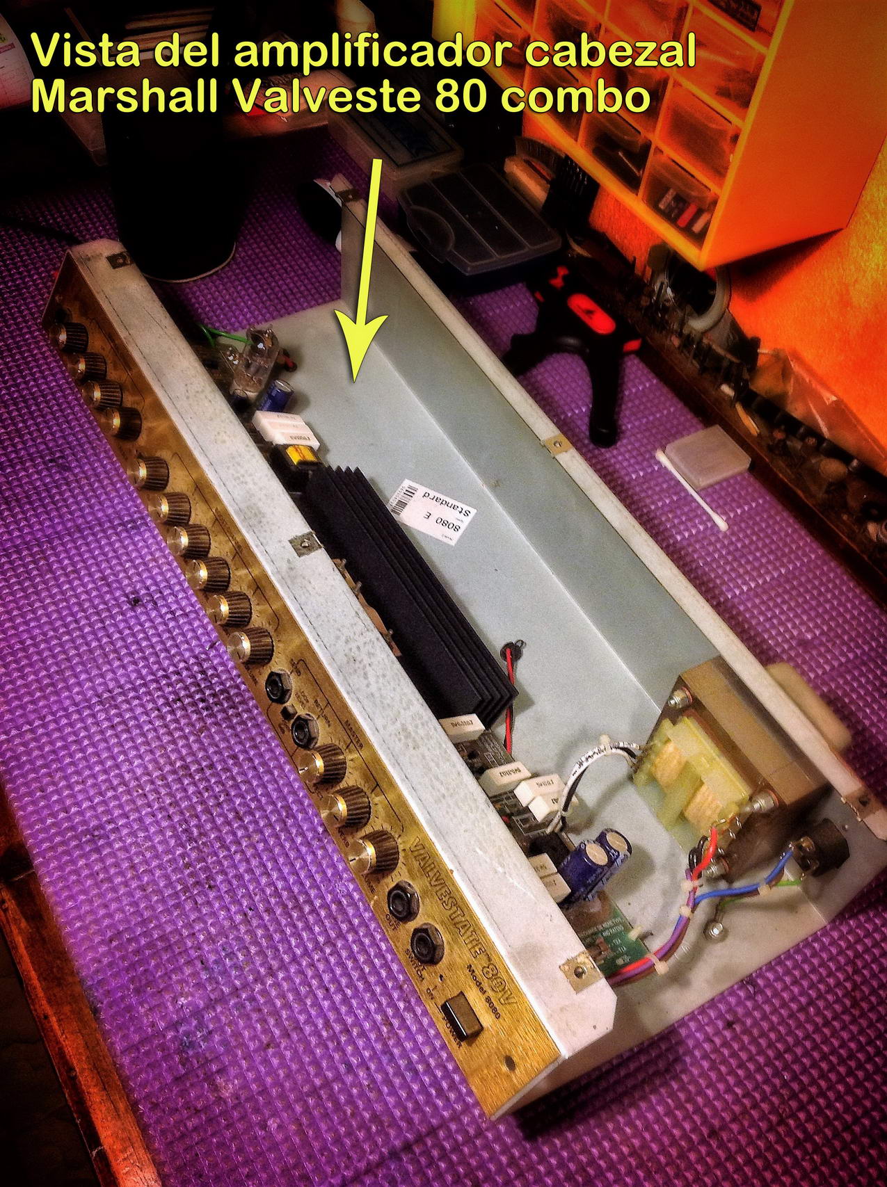 Desmontando un Marshall Valvestate 80 combo – RastromusicaLBlog